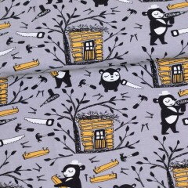Treehouse Fabric - Etsy