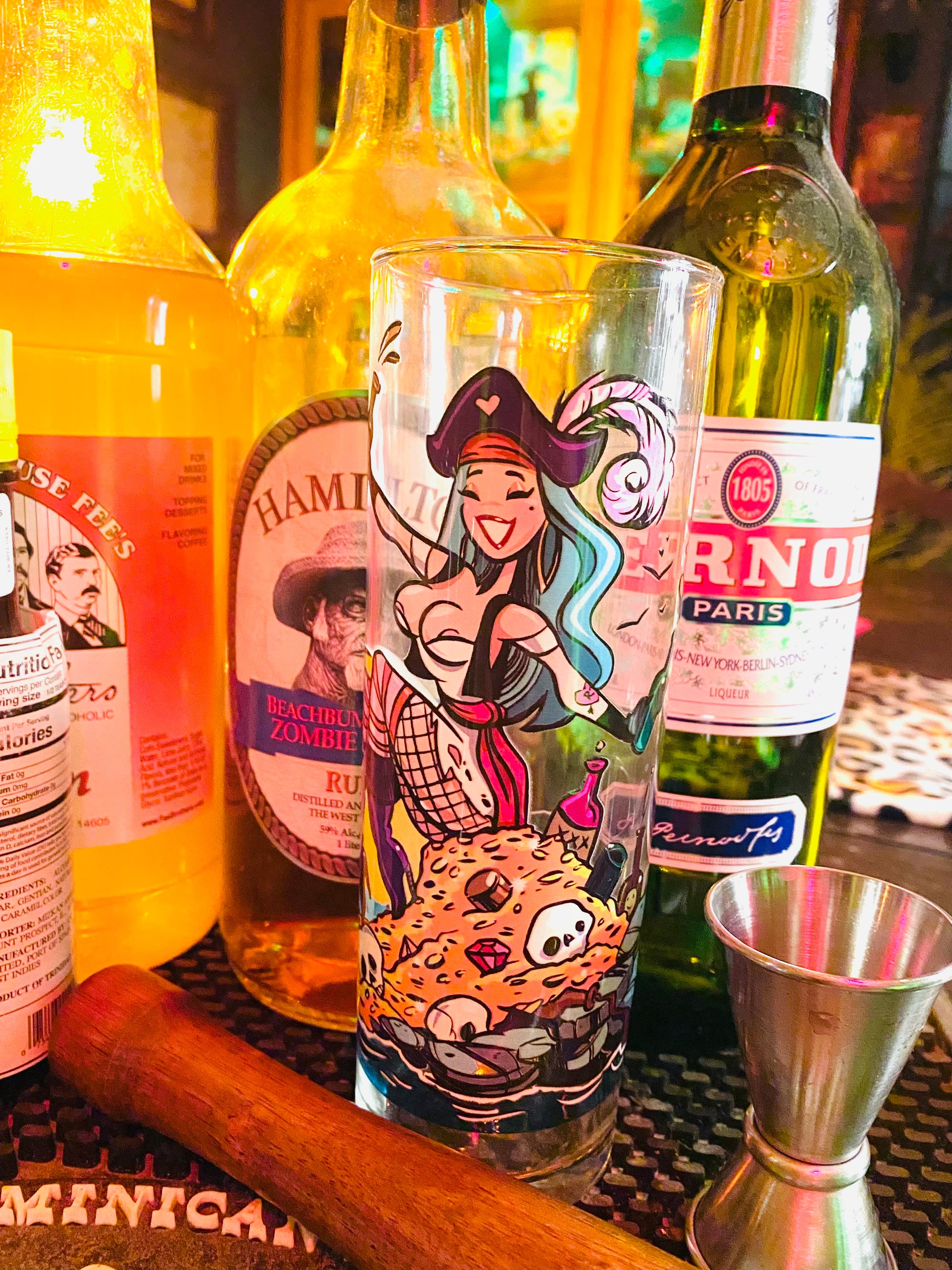 Boozy Floozy High Ball Glass by Candy | Etsy