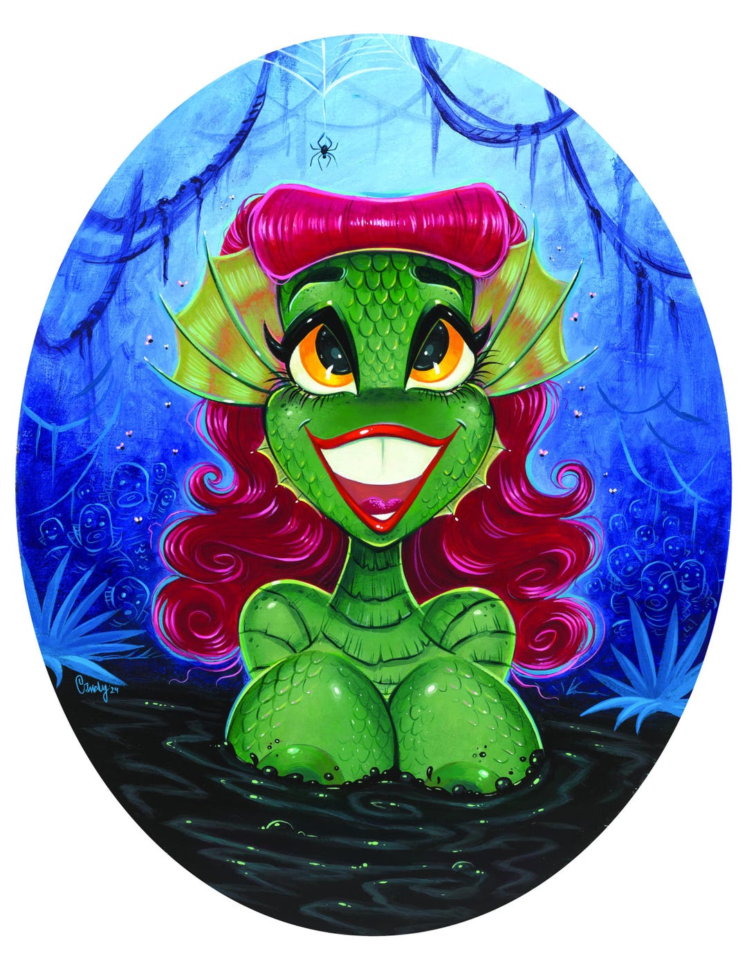 14x18" Swoon Lagoon Limited Edition Giclee Print - Etsy