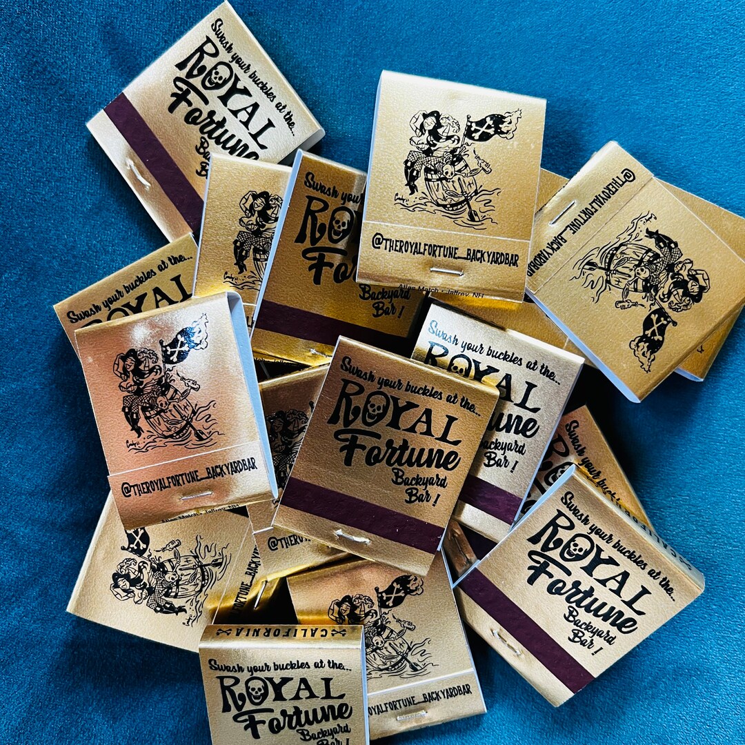 Royal Fortune Matchbook - Etsy