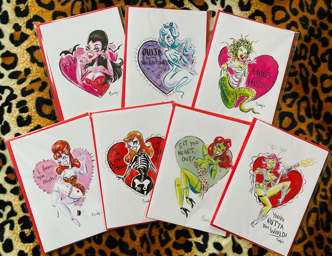 Haunted Honey's Greeting Cards by Candy - Etsy