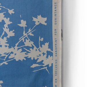 Windy Spray Exclusive Handprint Fabric Quaintance Fabrics Midcentury ...