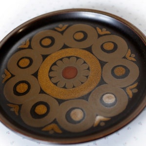 Vintage Denby Made in England Pottery Samarkand Brown Dinner Salad ...