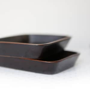 Vintage Denby Made in England Pottery Samarkand Brown Dinner Salad ...