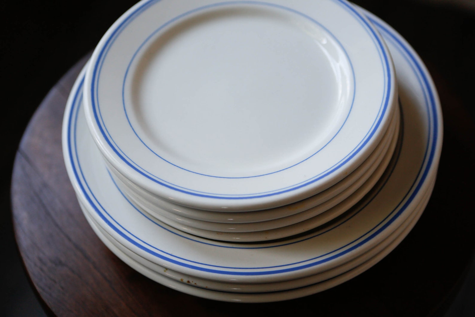 Blue and White Vintage Buffalo China Restaurant Ware - 2 Patterns ...