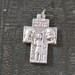 Saint Christopher Holy Family Cross Made in Italy Religious - Etsy