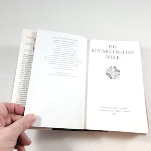 The Revised English Bible With the Apocrypha / 1989 / Oxford University ...