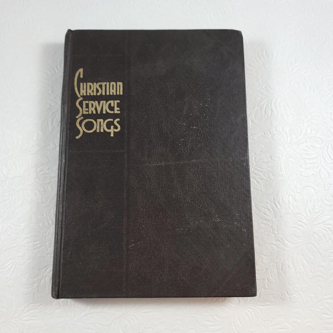 Christian Service Songs / Vintage Song Book / 1939 / 1930s Church Song ...