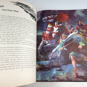 Bible Stories / 1952 / Rand Mcnally / Mary Alice Jones / Illustrated - Etsy