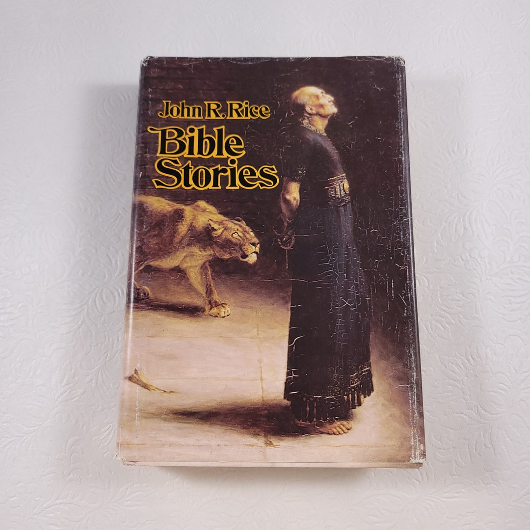 John R. Rice Bible Stories / 1979 / With Dust Jacket - Etsy