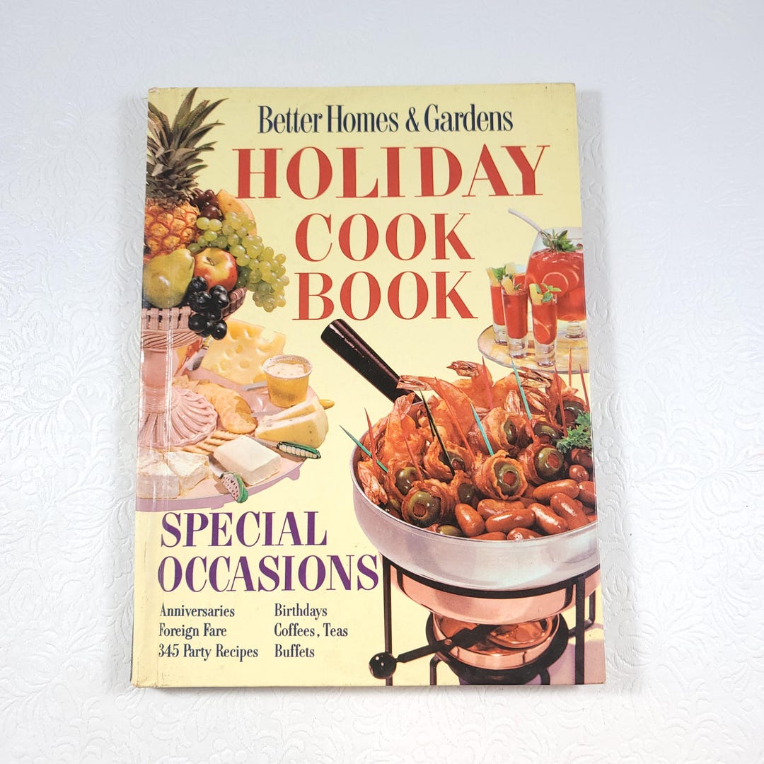 Vintage 1959 / Holiday Cook Book / Better Homes and Gardens / Special ...