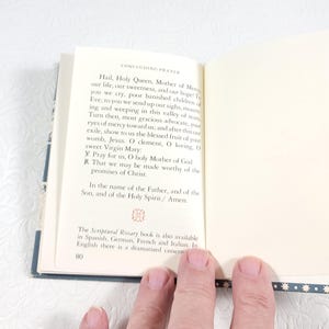Scriptural Rosary Book 1989 / Vintage Rosary Book - Etsy