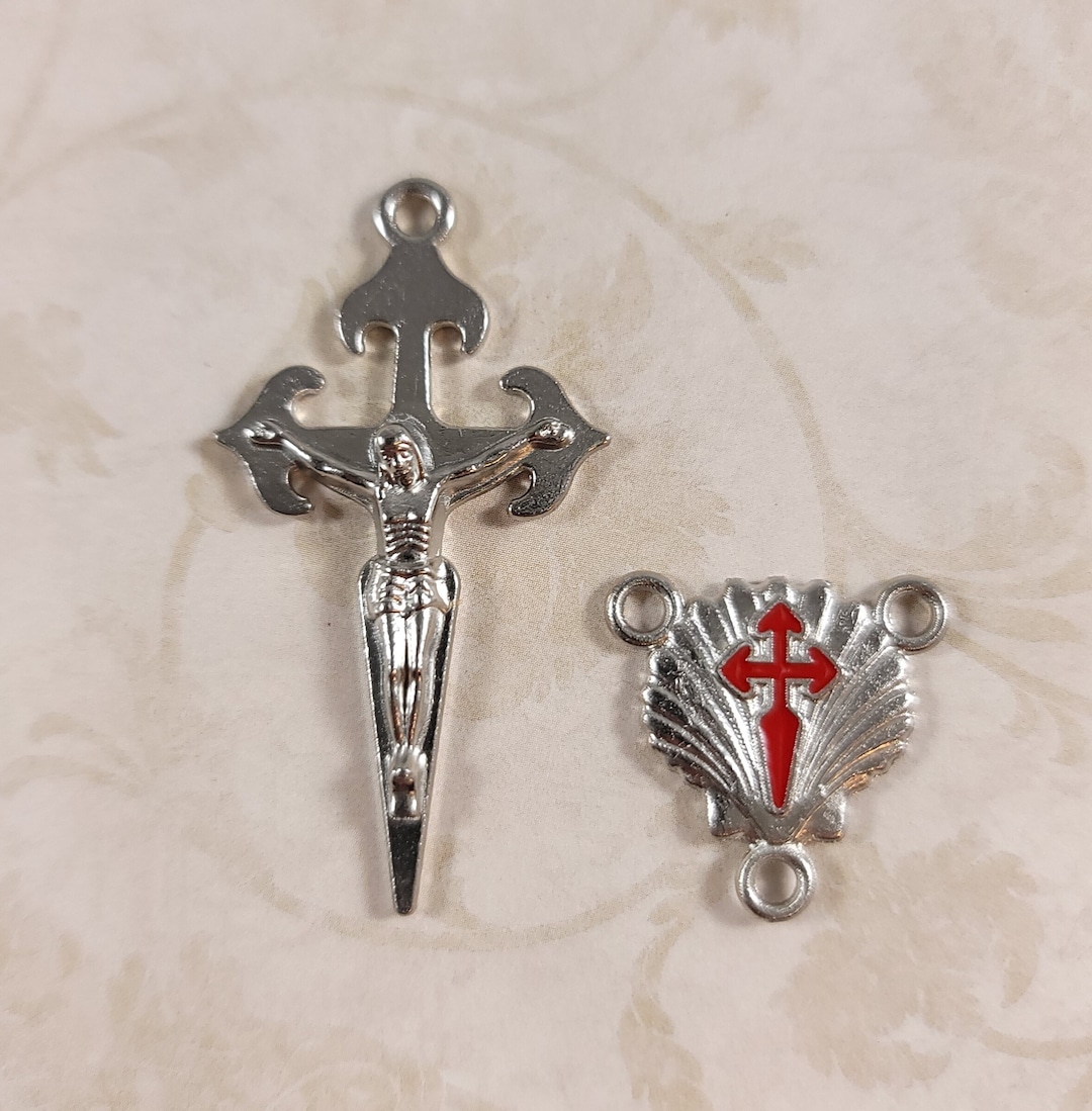 St. James the Apostle Crusader Rosary Kit / Saint James Santiago ...