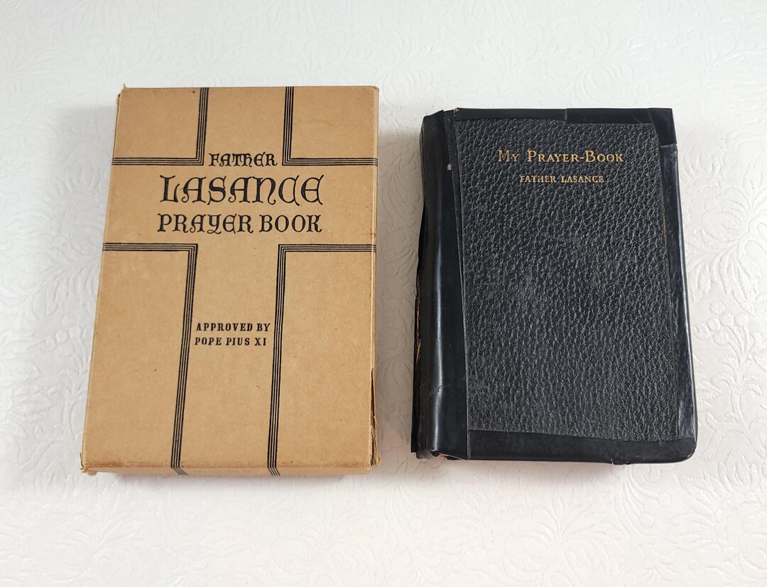 My Prayer Book / Father Lasance / Antique Prayer Book / 1938 ...