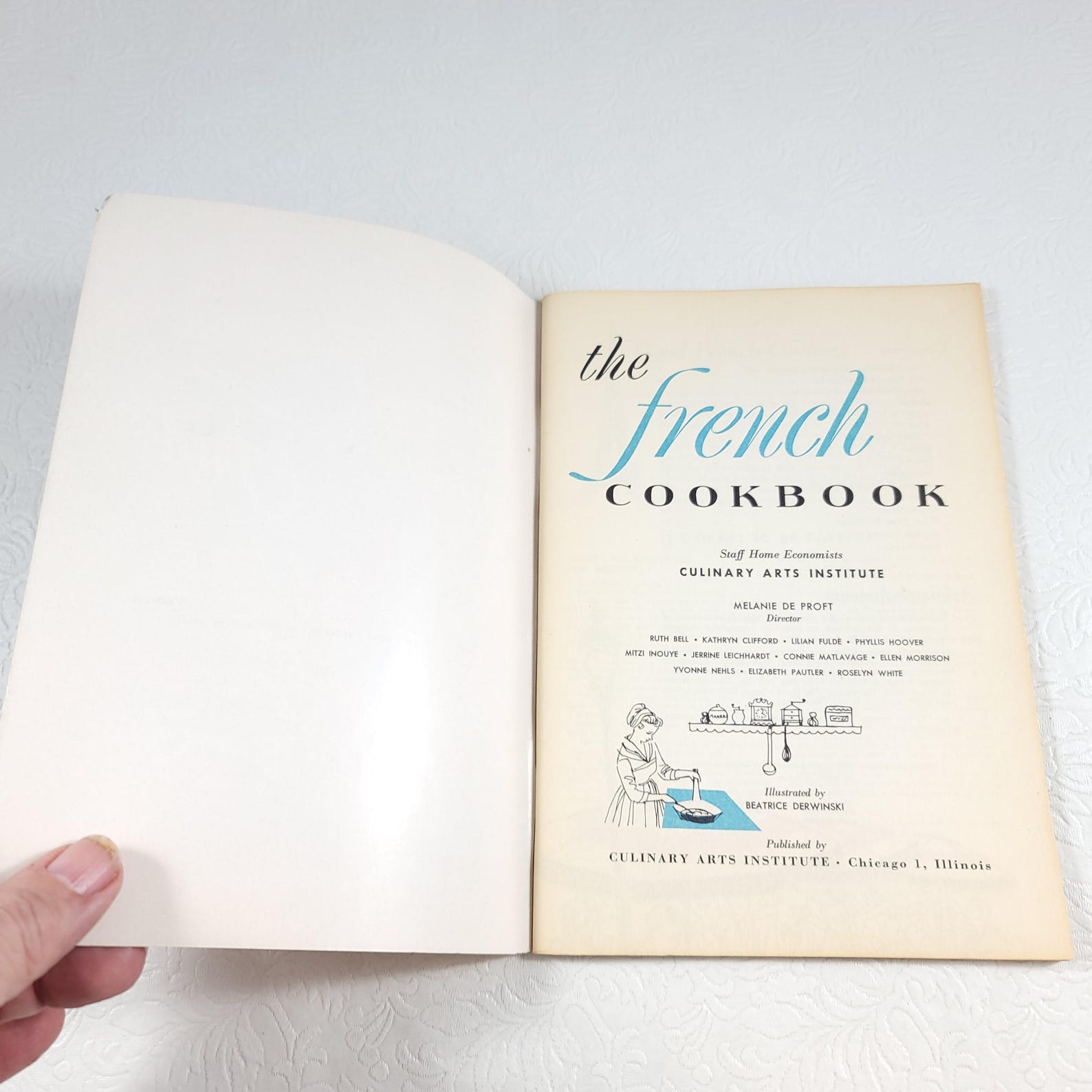 The French Cookbook 1955 Culinary Arts Institute 141 World-renowned ...