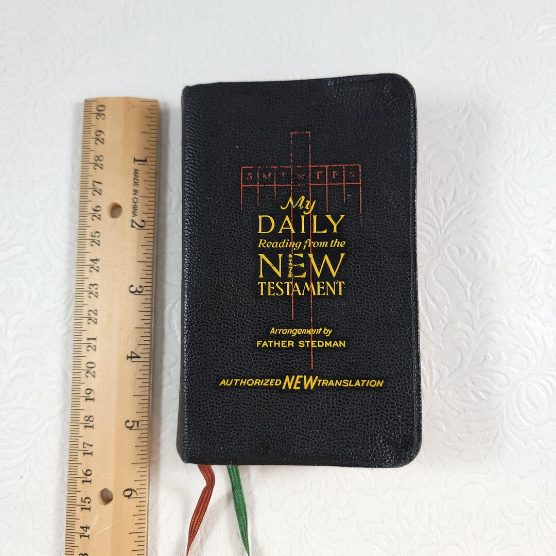 Vintage 1941 My Daily Reading From the New Testament / Father Stedman ...