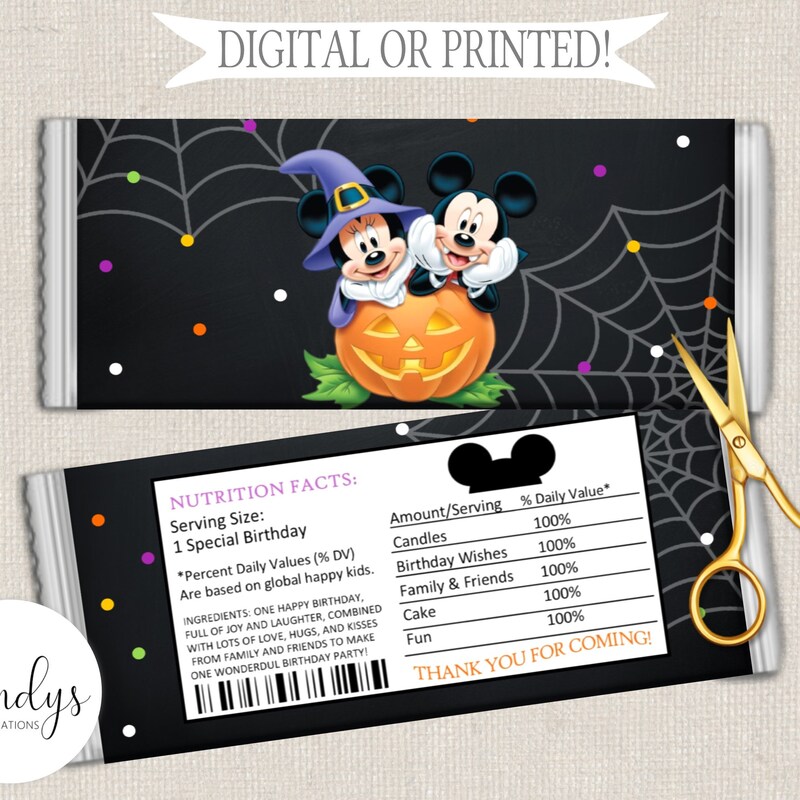 Mickey Mouse Candy - Etsy