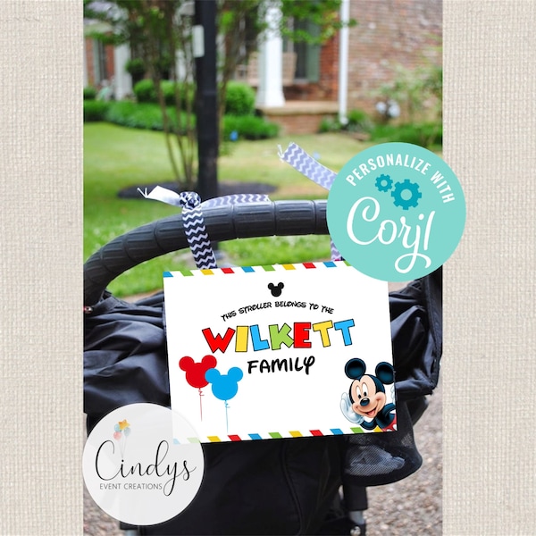 Stroller Sign - Etsy