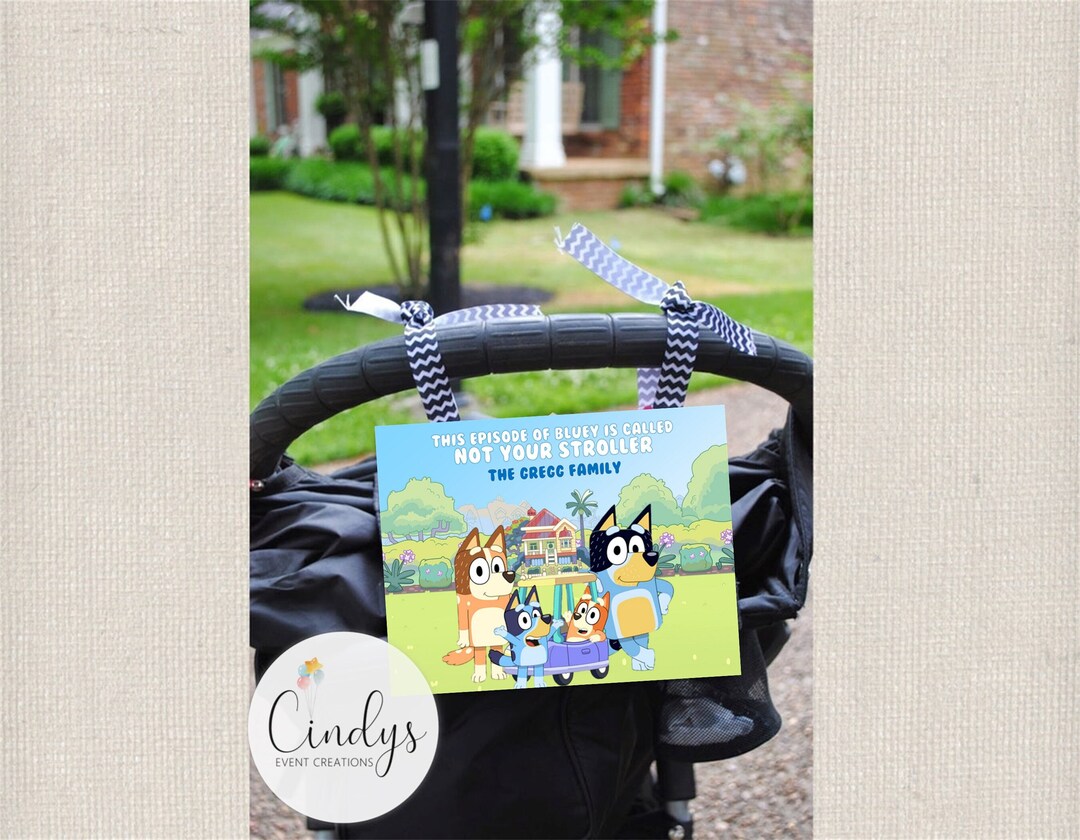 Stroller Sign Laminated - Etsy