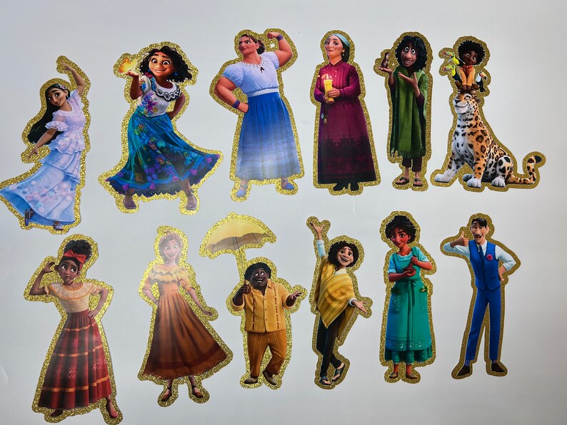 Encanto Cut Outs Non Standing - Etsy