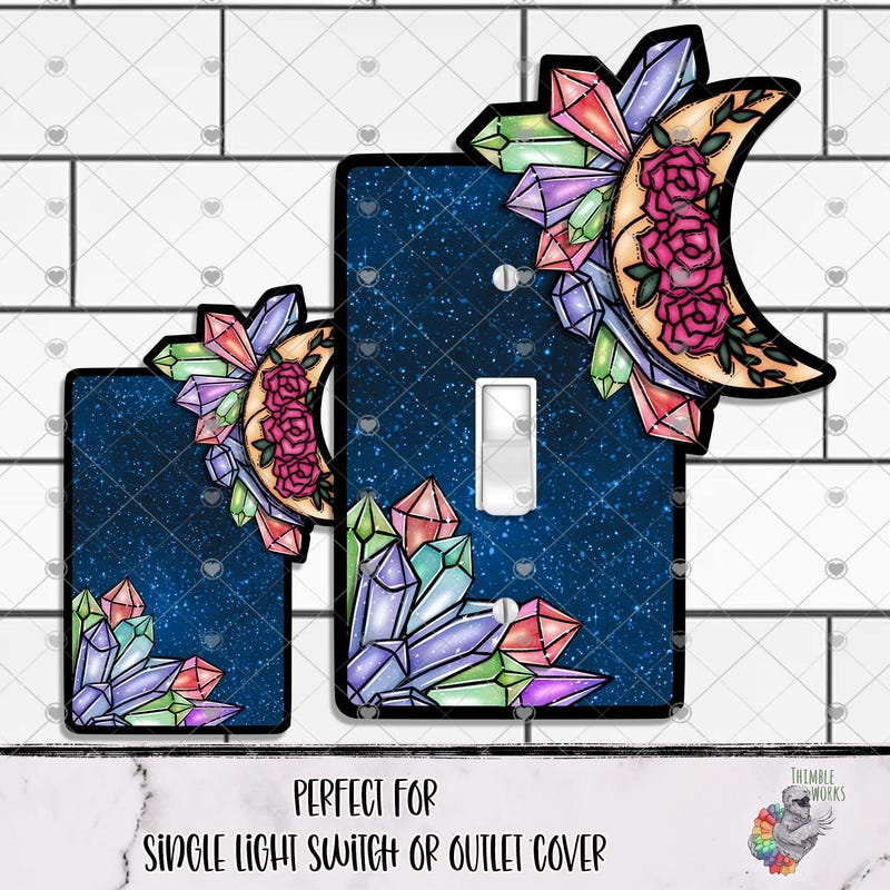 Gemstone Switch Cover - Etsy