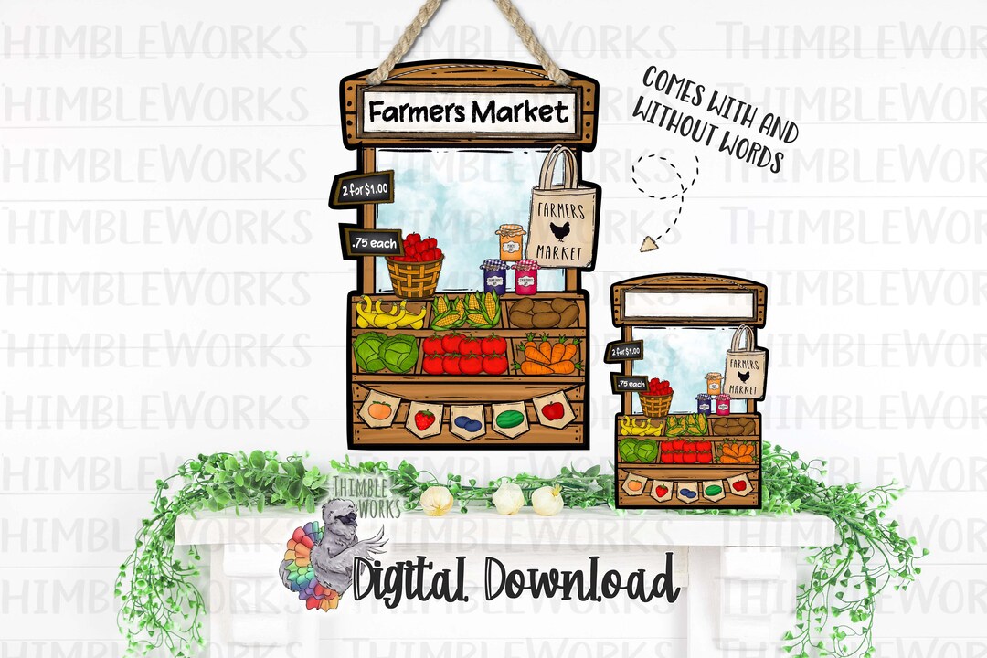 Farmers Market Sublimation Design, Booth Design, Farm Png, Farm Booth ...
