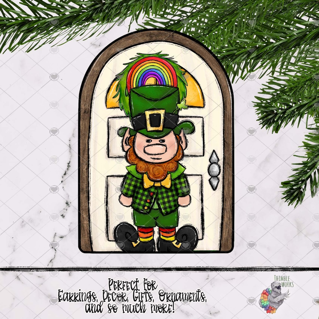 Leprechaun Interchangeable House Door, Interchangeable House Decor ...