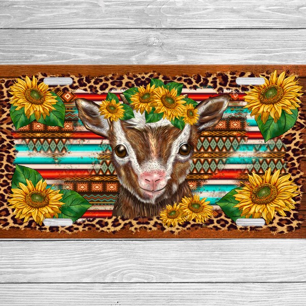 Goat License Plates - Etsy