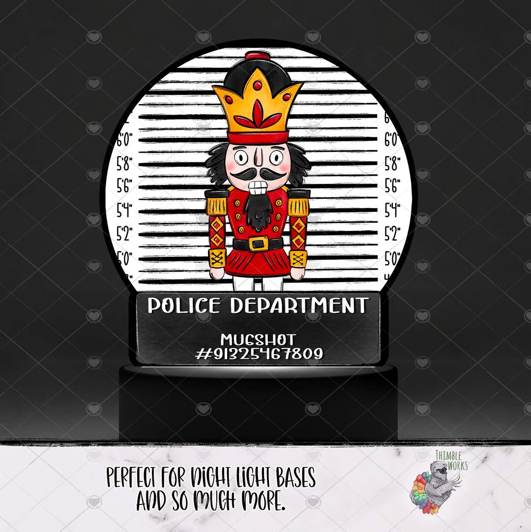 Nutcracker Mug Shot Design, Christmas Design, Christmas Night Light ...