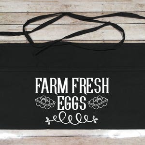 Egg Apron Chicken Apron Homesteading Apron Crazy Chicken | Etsy