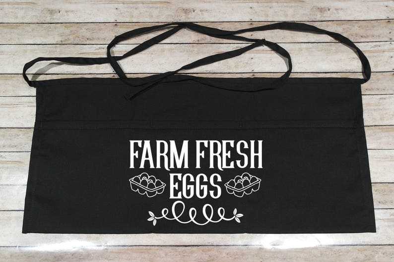 Egg Apron Chicken Apron Homesteading Apron Crazy Chicken | Etsy