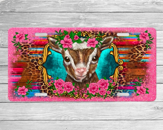 Metal Goat License Plate Farm License Plates Front License - Etsy