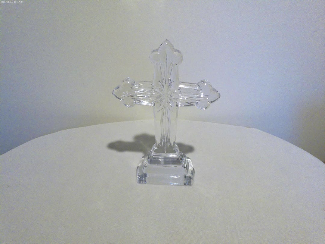 Vintage Royal Limited Lead Crystal Cross - Etsy