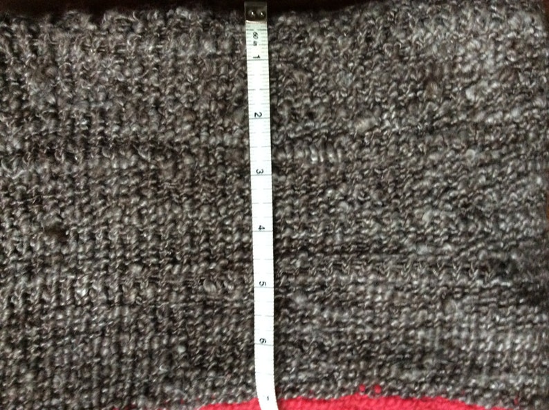 Hand Spun Yarn Hand-knit Reversible Cowl Neckwarmer - Etsy