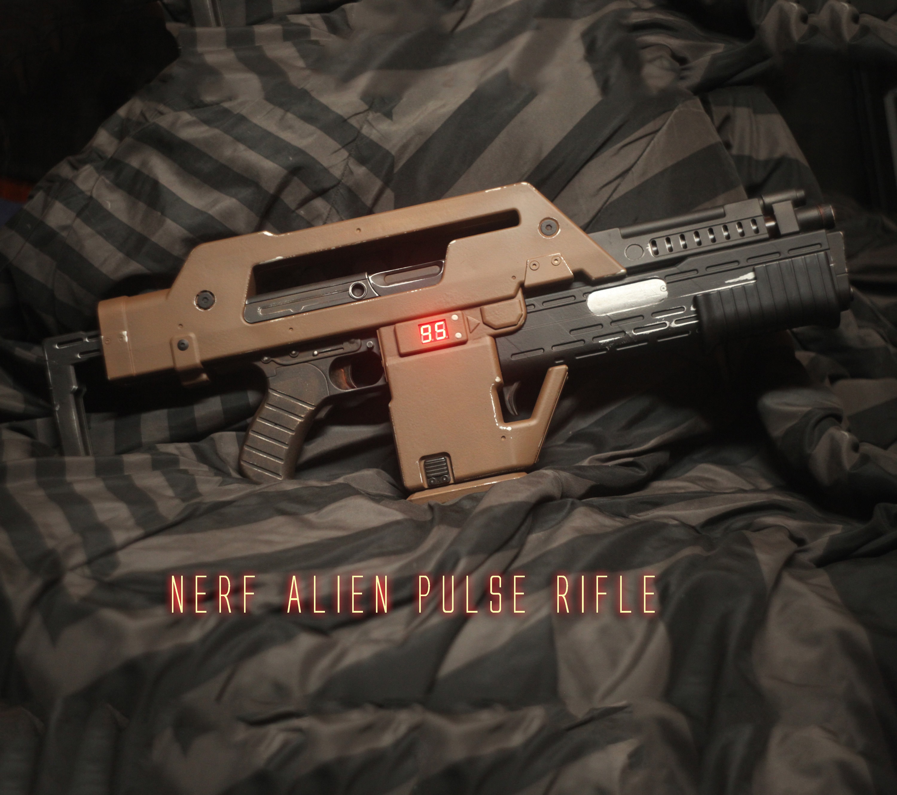 Aliens Pulse Rifle Nerf