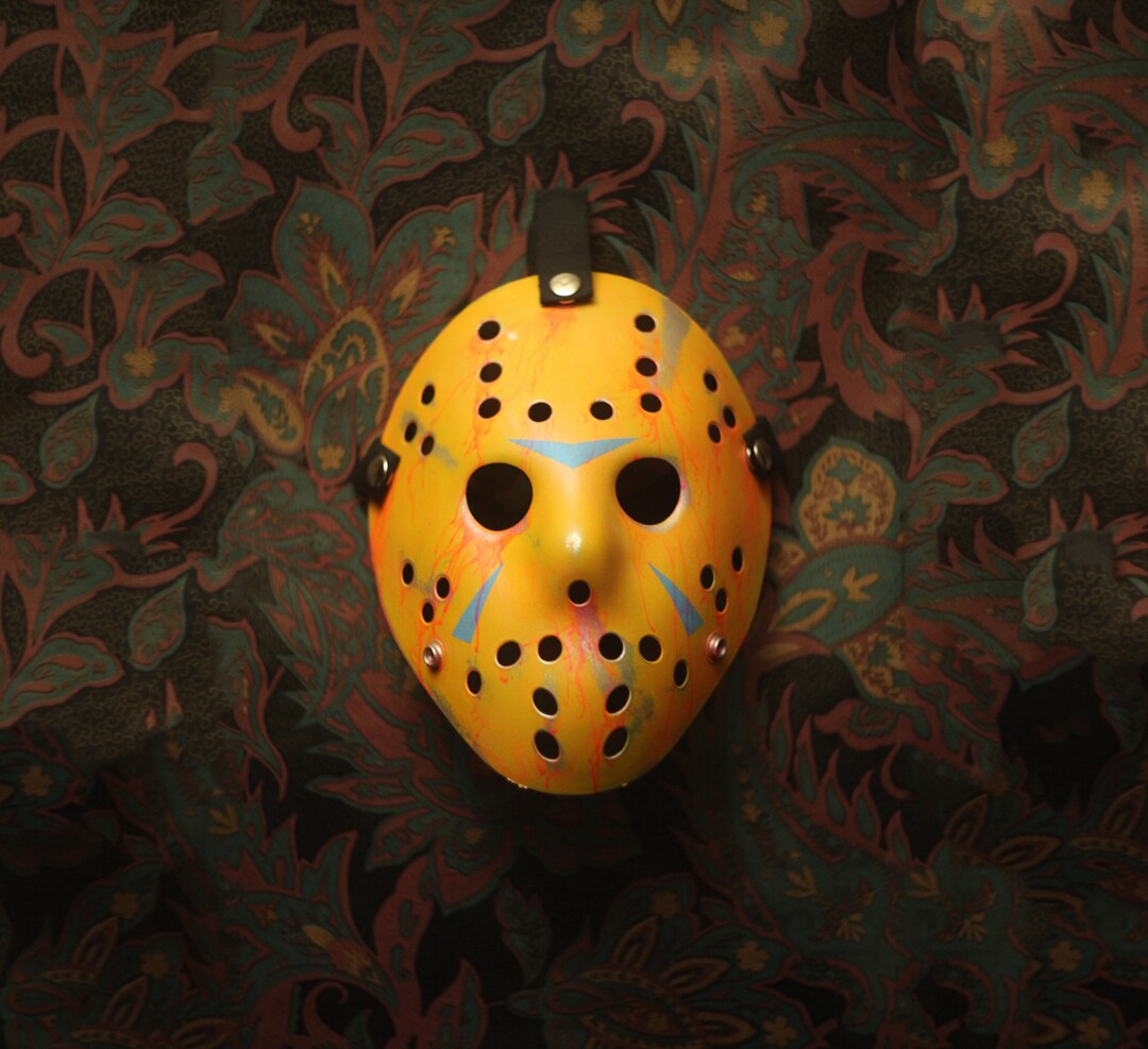 Jason Voorhees Style UV Reactive Hockey Mask - Etsy