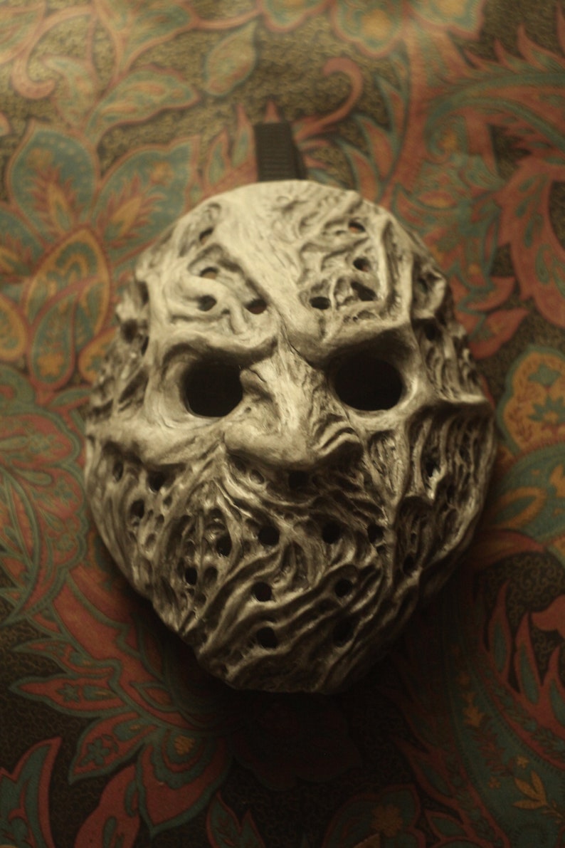 Freddy Kruger Hockey Mask Jason Voorhees Crossover Grayscale Variant - Etsy