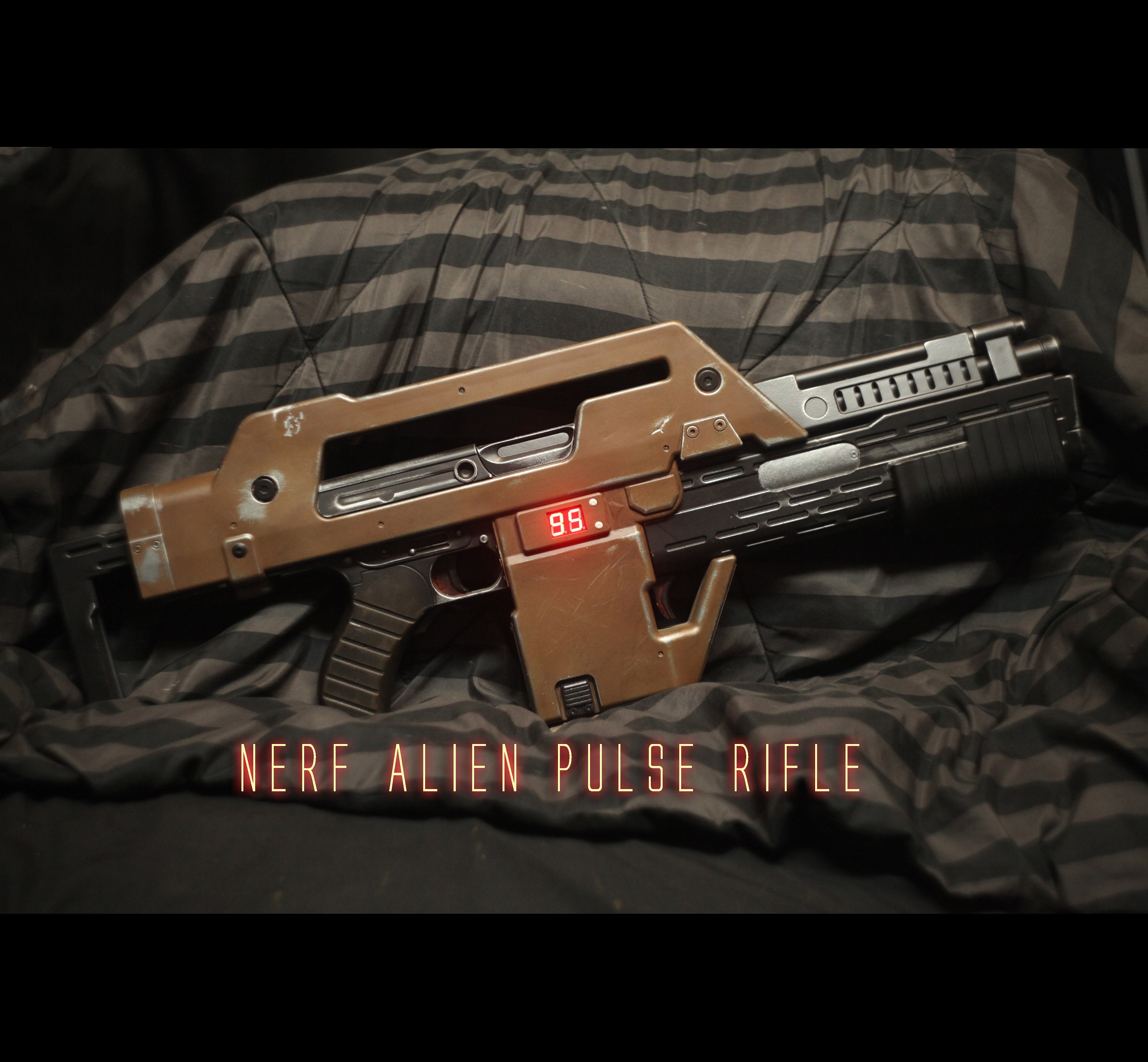 Aliens Pulse Rifle Nerf