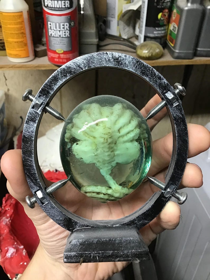 Alien Covenant Xenomorph Facehugger Embryo Replica in Epoxy Resin - Etsy