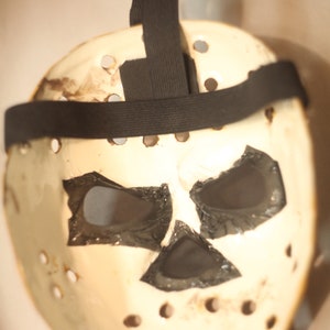 Angry Jason Voorhees Style Sculpted Polyurethane Hockey Mask - Etsy
