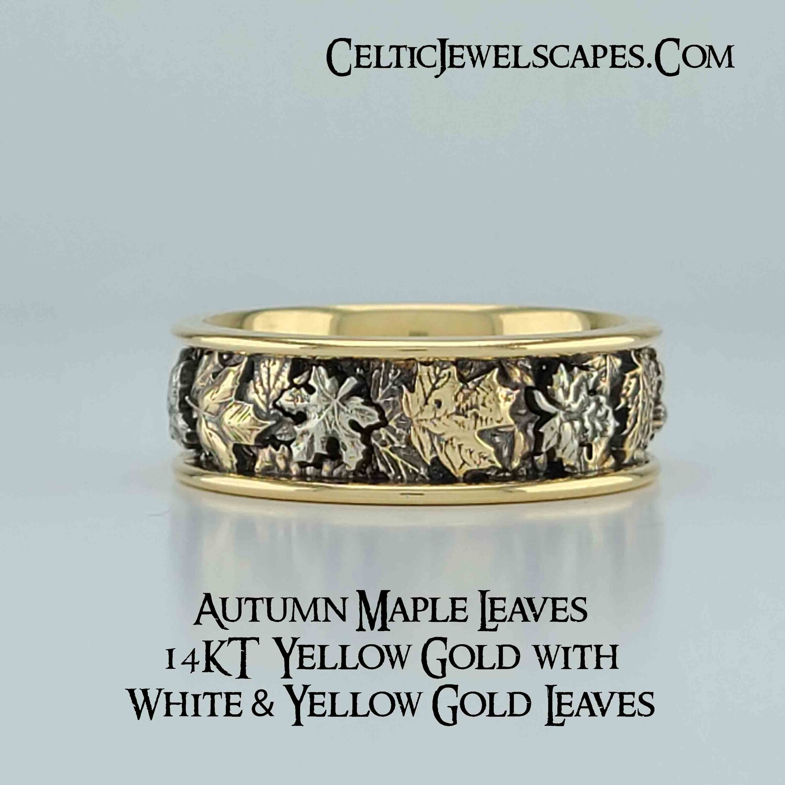 AUTUMN MAPLE LEAVES Multi-colored Leaves With Silver or Gold - Etsy