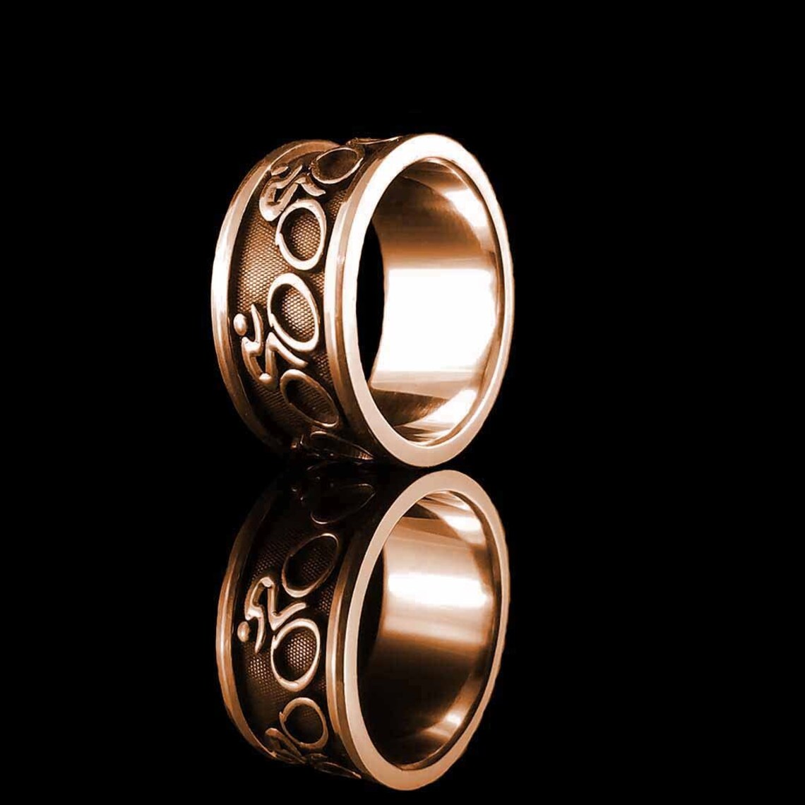 BIKE RIDER Ring in Silver Gold or 2-toned Bicycle Ring - Etsy