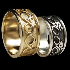 BIKE FOREVER Ring in in Silver, Gold or 2-toned, Sports, Hobbies ...