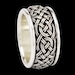KELLS KNOT Celtic Woven Band in Sterling Silver - Etsy