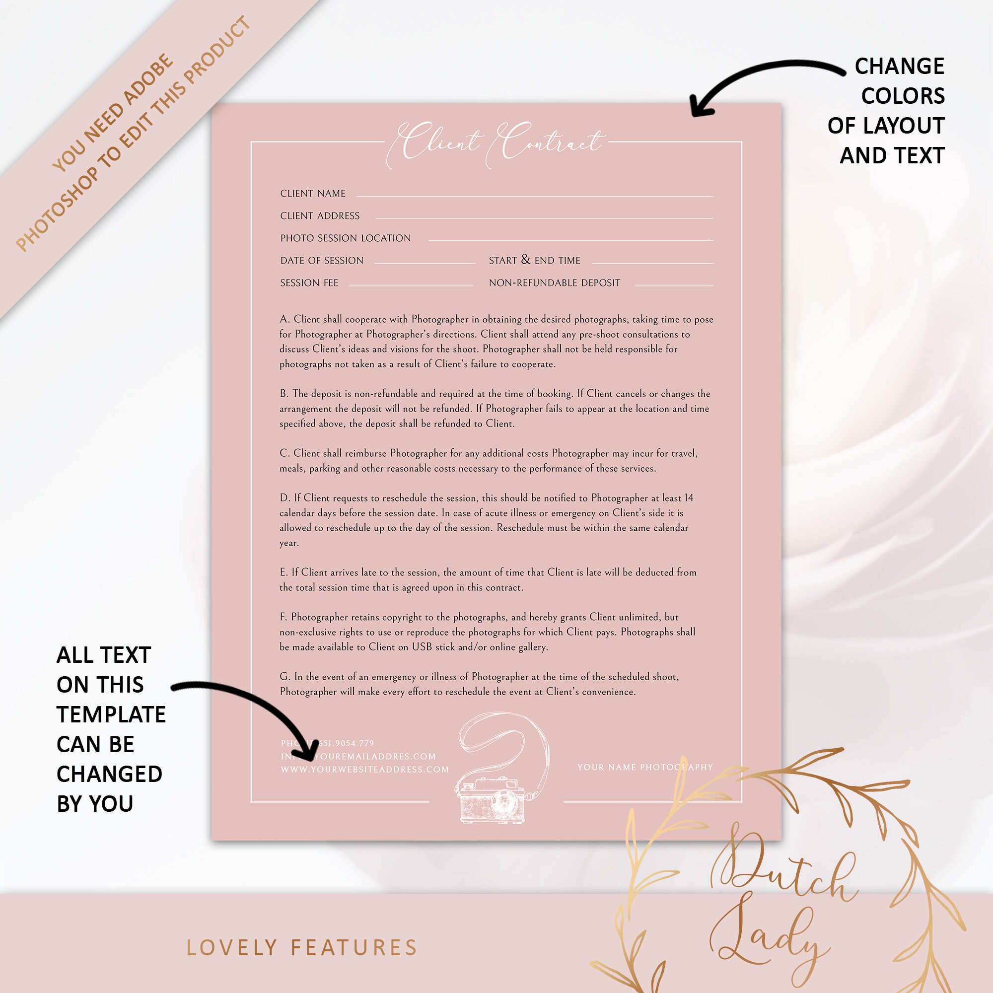 Design & Templates Templates Layered .PSD Files Edit in Adobe Photoshop ...