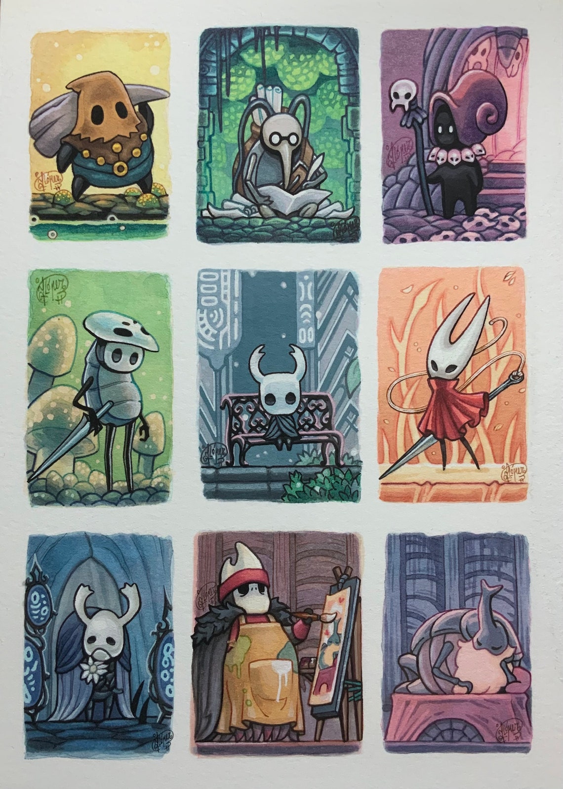 My Hollow Knight Tribute j.giner Illustration - Etsy