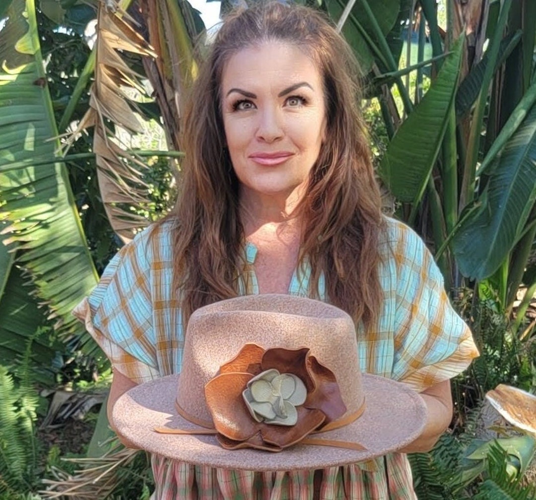 Lainey Wilson Flower, Leather Flower - Etsy