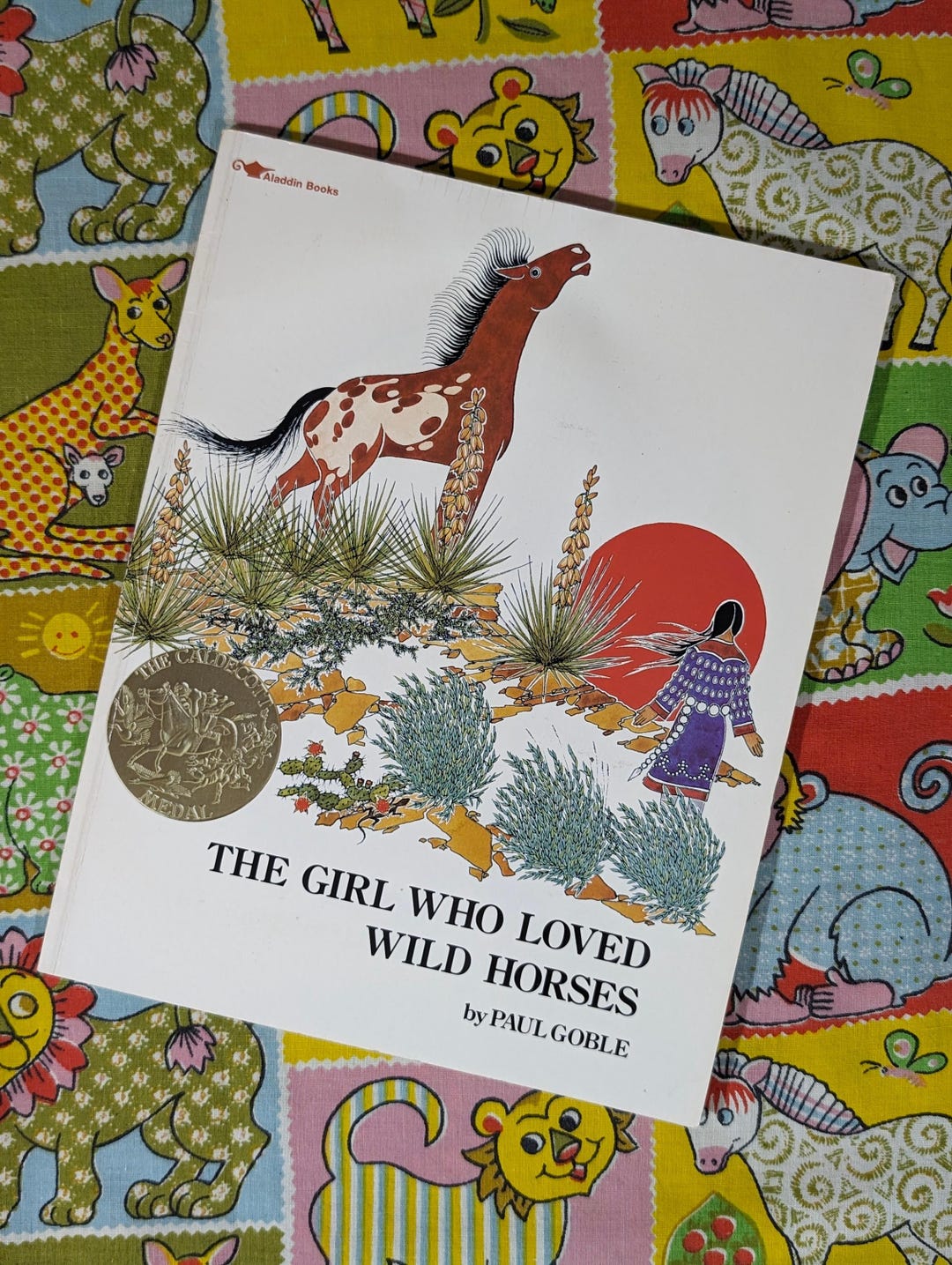 The Girl Who Loved Wild Horses | Vintage Children's Book - Etsy