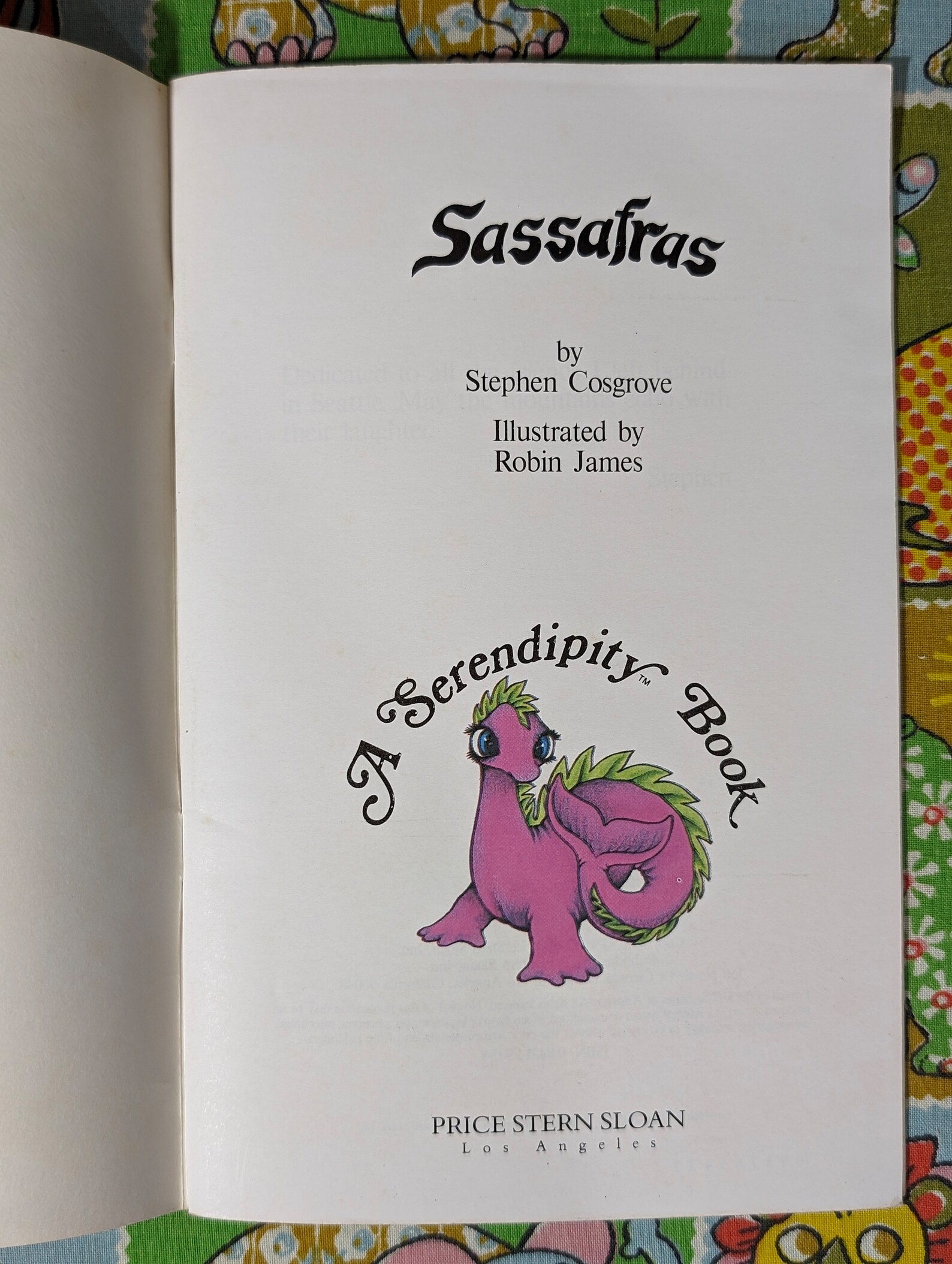 Sassafras A Serendipity Book Vintage Children's Elephant Book - Etsy