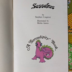 Sassafras | A Serendipity Book | Vintage Children's Elephant Book - Etsy